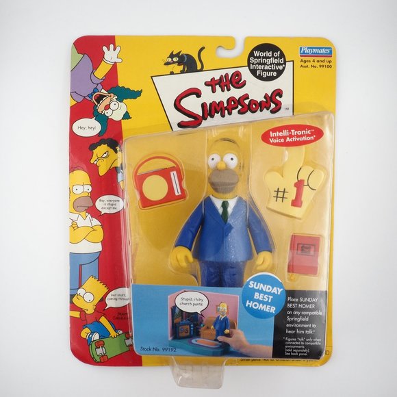 Toys | The Simpsons Vintage Figure Sunday Best Homer | Poshmark